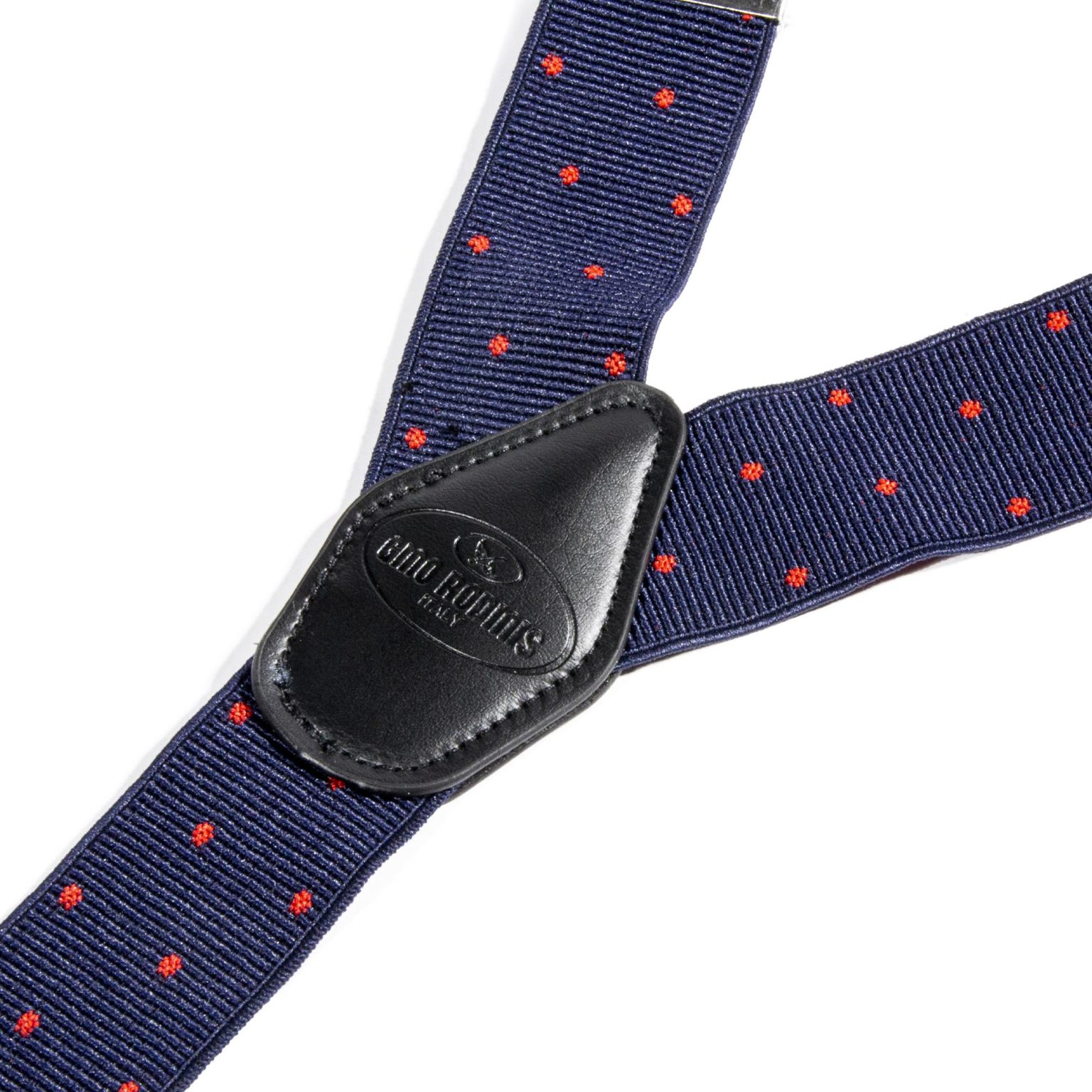 Suspensor Elasticado SP004 - Azul con puntos Rojos | Gino Rodinis